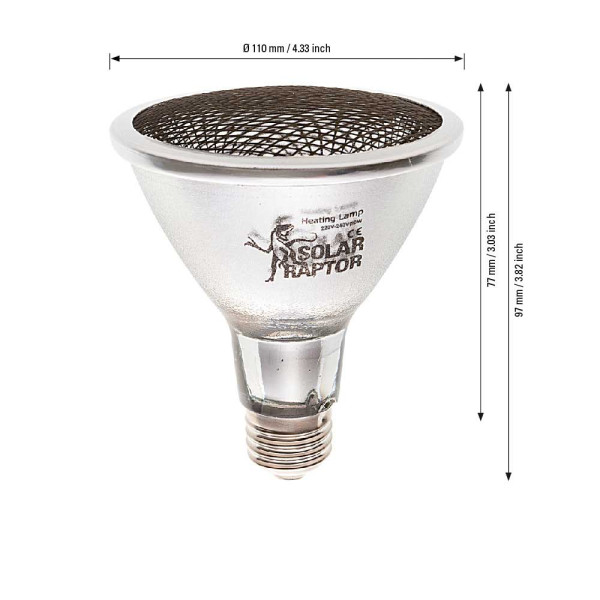 Solar Raptor Heating Lamp 60W | Terrariumheizung | Technik ...