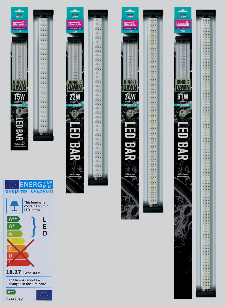 Arcadia Jungle Dawn LED Bar: Fortschrittliche Beleuchtung für Ihr ...
