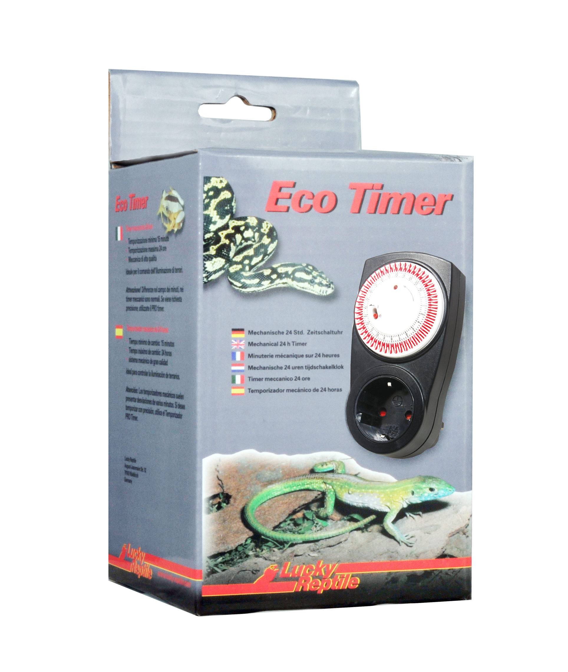 Lucky Reptile ECO Timer – Mechanische Zeitschaltuhr für Terrarien ...